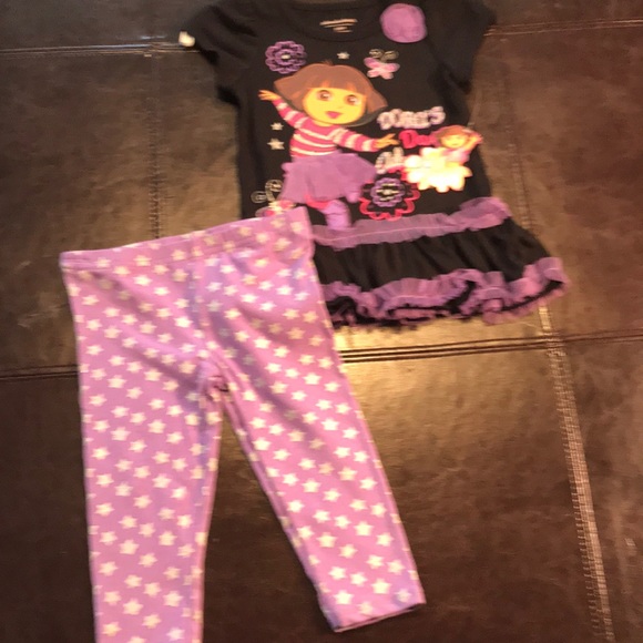 Nickelodeon | Matching Sets | Dora The Explorer Two Piece Matching ...